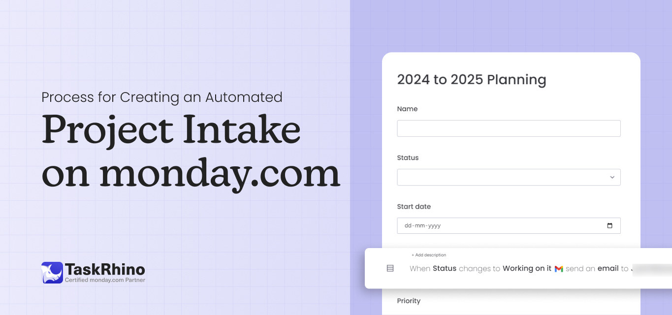 Set Up Automated Project Intake on monday.com Easily
