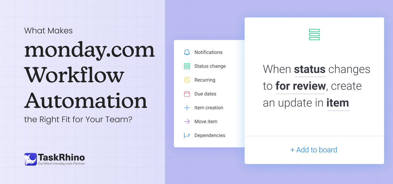 monday.com Workflow Automation: Boost Team Productivity