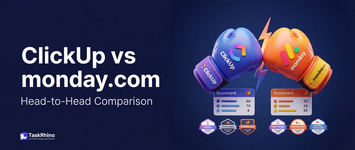 ClickUp vs monday: Detailed Comparison for 2026 Projects