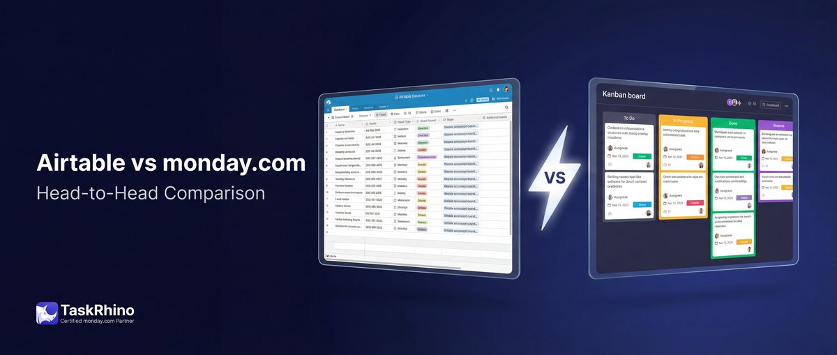 Airtable vs monday.com: In-Depth Feature Comparison 2026